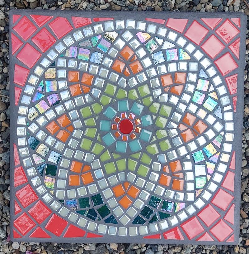 Mosaic Stepping Stones – JKMosaic